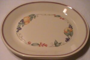 corelle corning abundance replacement - 12" oval platter