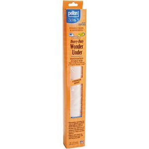 pellon wonder under fusible web heavy duty, 15 by 3-yard - 725plkg , white