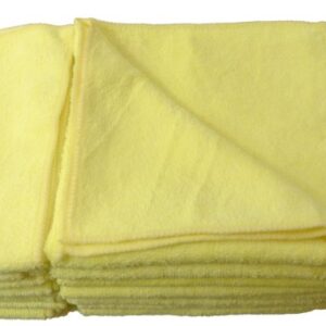 Eurow Microfiber Deluxe 16in x 16in 325 GSM Cleaning Towels 24-Pack