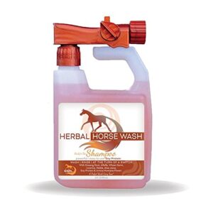 healthy hair care herbal horse wash system, 32 oz (quart)