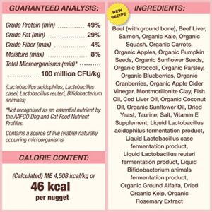 Primal Freeze Dried Cat Food Nuggets Beef & Salmon, Complete & Balanced Scoop & Serve Healthy Grain Free Raw Cat Food, Crafted in The USA (14 oz)