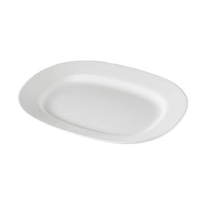 hutzler serving platter, 14", white