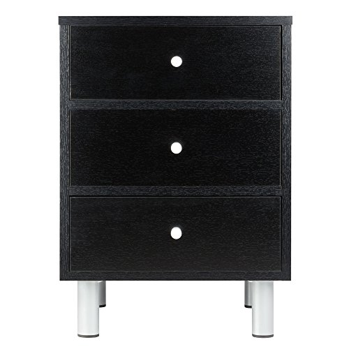 Winsome Daniel Night Stand, Black