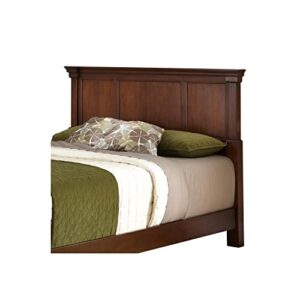 aspen rustic cherry queen headboard by home styles