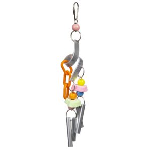 prevue pet products sound & movement chime time cyclone bird toy 62161