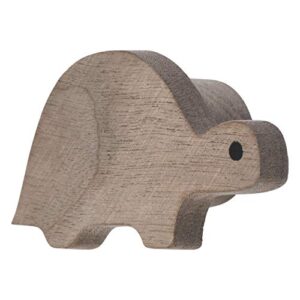 Decorative Ocean Creature Wall Hooks, Set of Four, Solid Walnut Wall Hooks