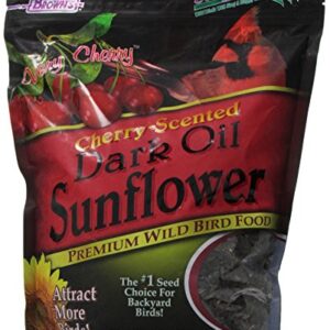 F.M. Brown'S Song Blend Oil Sunflower Seeds For Pets, 3.5-Pound, Cherry