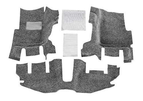 Bedrug Classic Bed Mat | 1997 - 2006 Jeep Wrangle TJ/LJ (w/cntr console, Heat Shields), Charcoal Grey | BRTJ97F