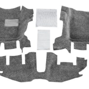 Bedrug Classic Bed Mat | 1997 - 2006 Jeep Wrangle TJ/LJ (w/cntr console, Heat Shields), Charcoal Grey | BRTJ97F