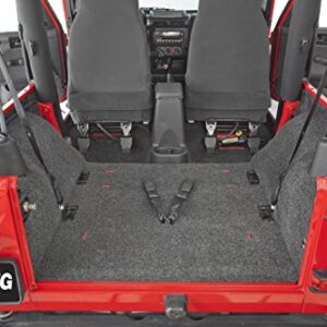 Bedrug - Jeep Cargo Kit | 1997 - 2006 Jeep Wrangler TJ, Cargo Liner w/ Tailgate Liner | Grey - 4 pc. | BRTJ97R