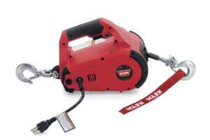 warn 885001 pullzall hand held electric pulling tool corded 120v csa 1000 lb. capacity pullzall hand held electric pulling tool