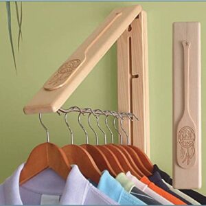 InstaHANGER Country Classic Closet Organizer, The Original Folding Drying Rack, Wall Mount