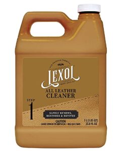 leather cleaner, ph balanced, 33.8-oz.