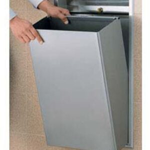 Bobrick 367-60 ClassicSeries Interchangeable Waste Receptacle, 12 Gallon Capacity