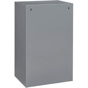 Global Industrial Assembled Wall Storage Cabinet, 19-7/8x14-1/4x32-3/4, Gray