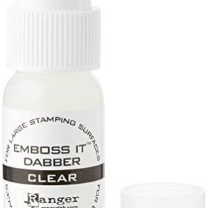 Ranger Emboss it Dabber Bottle, 1-Ounce, Clear