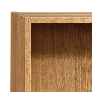 Sauder Beginnings 3-Shelf Bookcase, Highland Oak finish