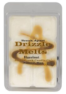 hazelnut 4.75oz swan creek candle drizzle melts