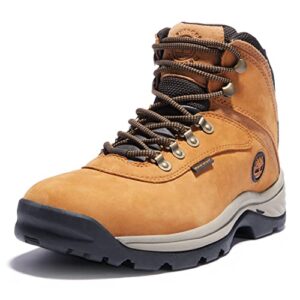 timberland men's white ledge mid waterproof hiking boot, wheat, 11.5 wide