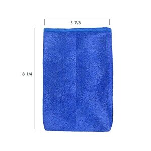 Ragnify Pack of 2 Clay Mitt Auto Detailing Medium Grade Alternative Mitt for Flawless Removal of Surface Bonded Micro Contaminant (Blue)