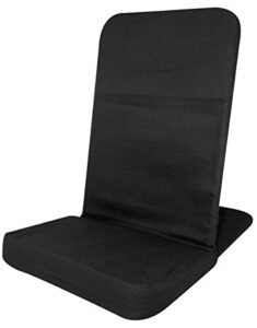 backjack floor chair, extra large, black