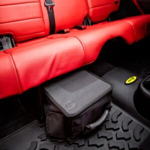 Bestop 5413135 Black Diamond Roughrider Underseat Organizer for Jeep Wrangler