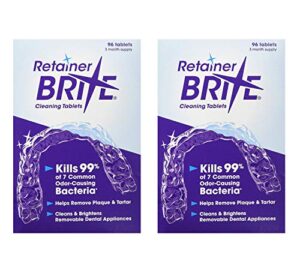 192 tablet retainer brite (6 months supply)