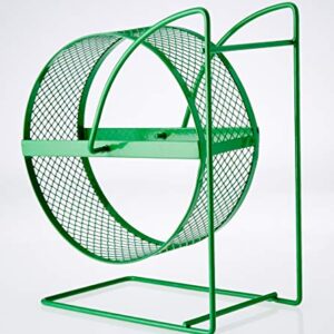 Living World Deluxe Exercise Wheel, Hamster and Small Animal Wheel, Green