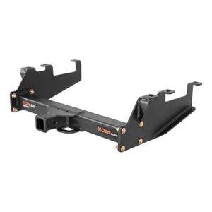 curt 15325 xtra duty class 5 trailer hitch, 2-in receiver, compatible with select chevrolet, gmc c-series, k-series , black