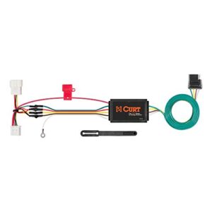 curt 56158 vehicle-side custom 4-pin trailer wiring harness, fits select honda cr-v