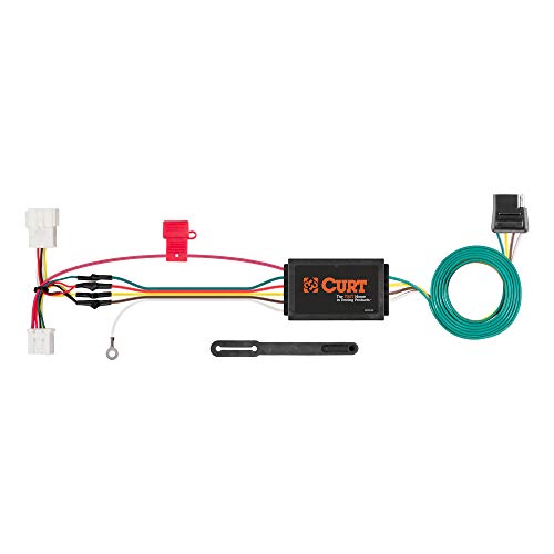 CURT 56158 Vehicle-Side Custom 4-Pin Trailer Wiring Harness, Fits Select Honda CR-V