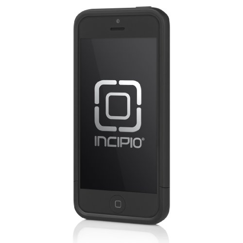 Incipio IPH-900 Edge Case for iPhone 5 - Black - Retail Packaging - Black