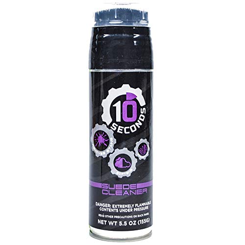 10 Seconds Suede Cleaner Aerosol 5.5 Ounces, 1 Can