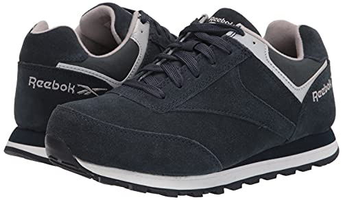 Reebok mens Leelap Work Safety Toe Industrial Construction Shoe, Navy Blue, 9.5 US