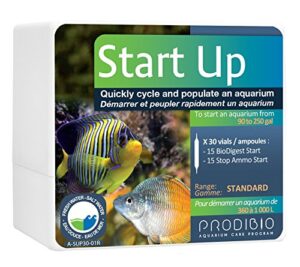 prodibio start up, bacteria starter kit, fresh and saltwater, 30/1 ml vials, 30 gal and up