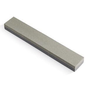 new star foodservice 36497 combination sharpening stone knife sharpener, 12" x 2" x 1", gray