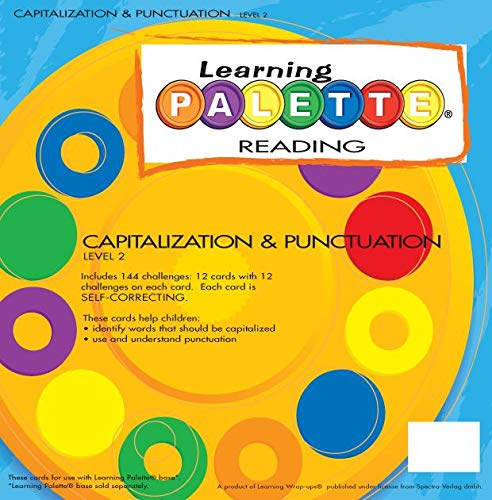 2nd Grade Reading Learning Palette Capitalization and Punctuation