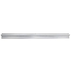 new star foodservice 23985 anodized aluminum slide check rack, 48-inch, silver