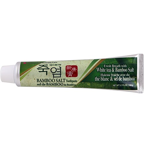 [LG] White Tea & Bamboo Salt Toothpaste 5.7oz (Pack of 6)