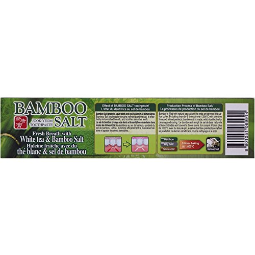 [LG] White Tea & Bamboo Salt Toothpaste 5.7oz (Pack of 6)