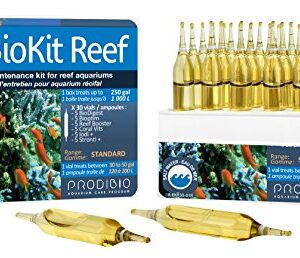 Prodibio Bio Reef Kit, Maintenance, Saltwater, 30/ 1mL vials, 30 gal and up