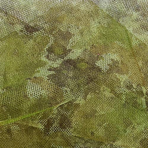 Expo International Camouflage Print 6-Inch Tulle Fabric Spool, 10-Yard, Green