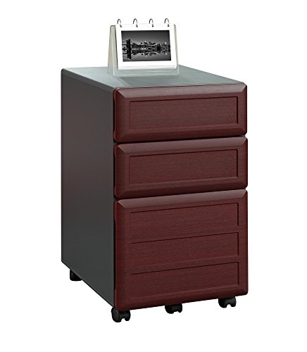 Ameriwood Home Pursuit Mobile File Cabinet, Cherry