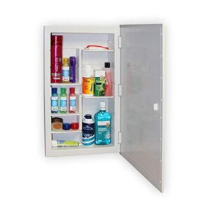 Zaca Spacecab Nunki Recessed Beveled Edge Medicine Cabinet, 16" W x 26" L