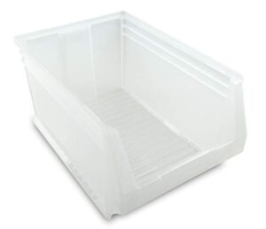 tayg 260346 stackable storage bin mod. 60, clear