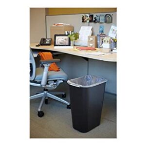 RCP295700BK - Deskside Plastic Wastebasket