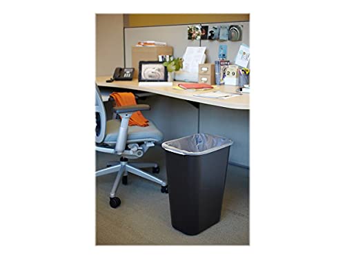 RCP295700BK - Deskside Plastic Wastebasket