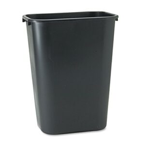 rcp295700bk - deskside plastic wastebasket