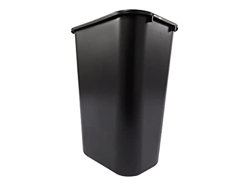 RCP295700BK - Deskside Plastic Wastebasket