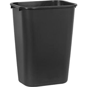 RCP295700BK - Deskside Plastic Wastebasket